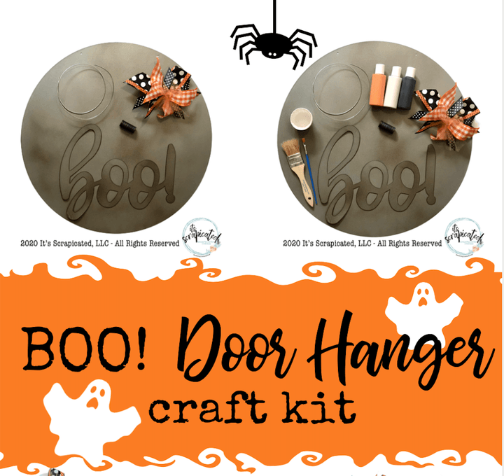 Boo! DIY Craft Kit – It's Scrapicated, LLC